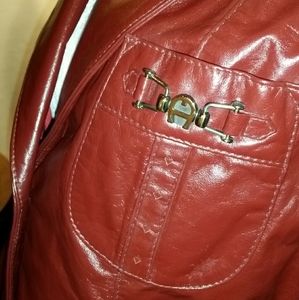 Etienne Aigner | Jackets & Coats | Etienne Aigner Vintage Leather ...
